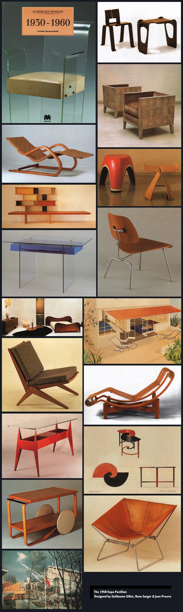 Le Mobilier Francais: 1930-1960 French Furniture 9782707202994 | NOVA68 ...