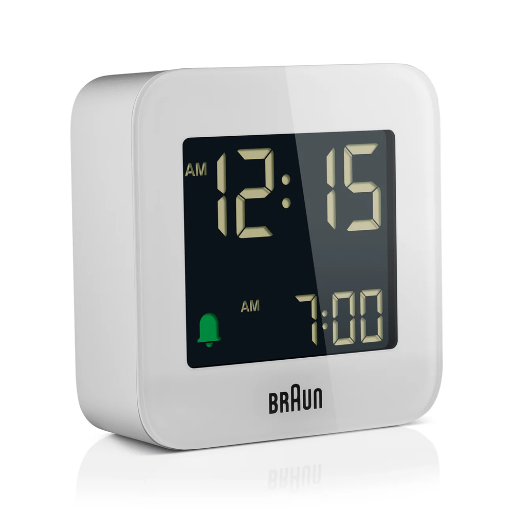 Braun Digital Travel Alarm Clock BC08: NOVA68.com