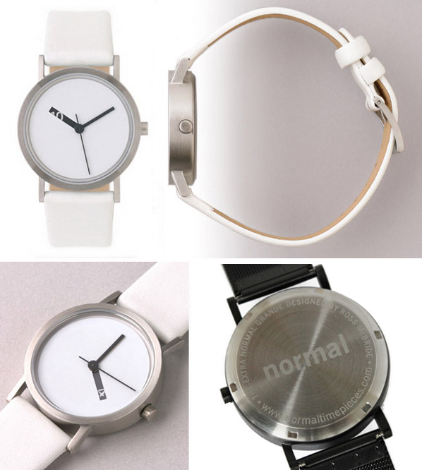 Ross McBride: Extra Normal Watch White/White: NOVA68.com