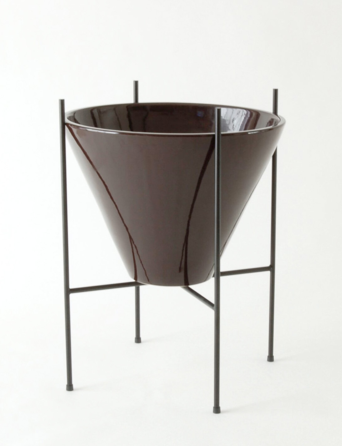 Case Study Model MS-4 Mid Century Modern Ceramic Planter, Small: NOVA68.com
