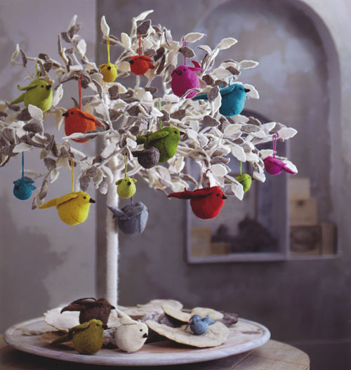 Snow Capped Forest Tree: Small Tabletop Tree: NOVA68.com