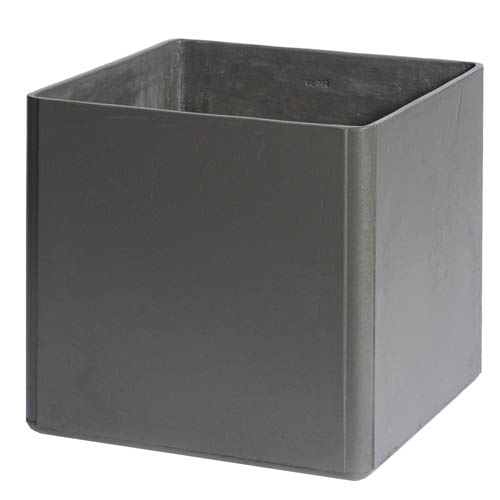 cube square concrete planter box: NOVA68.com