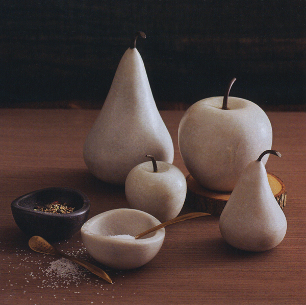 Modern Marble Fruit Collection Apple and Pear: NOVA68.com