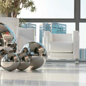 Decorative Mirror Ball Spheres for Indoor and Outdour with rubber ...