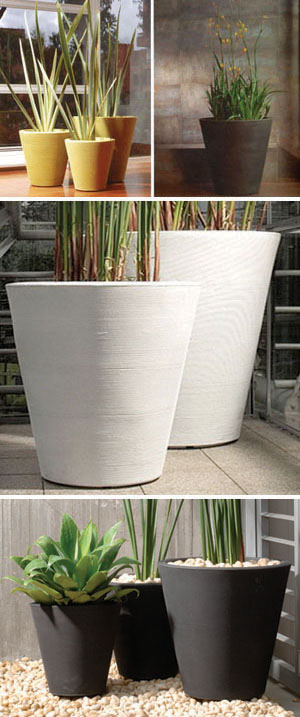 Modern Planters: Madison Planter 34 inch Height x 34 inch Width: NOVA68.com