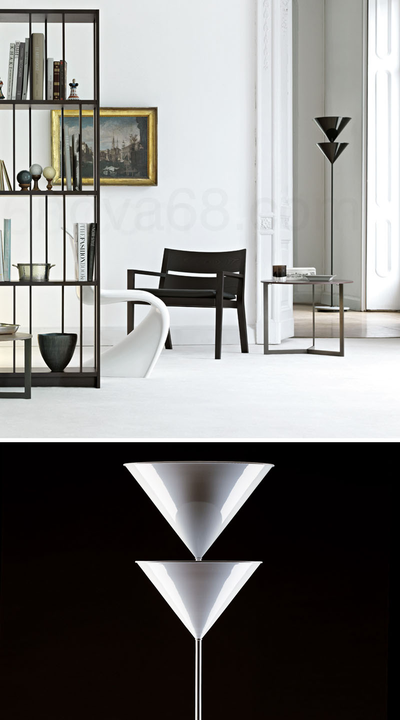 Oluce Vico Magistretti Pascal Floor Lamp: NOVA68.com